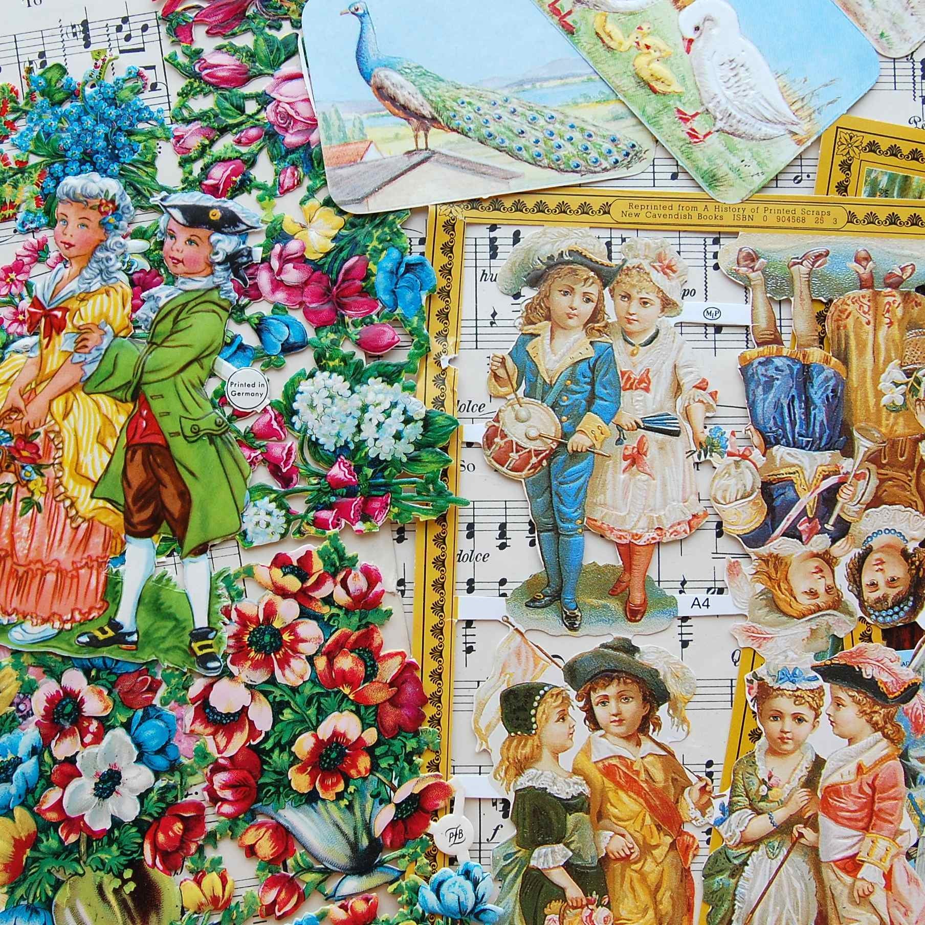 Vintage Scrap Pictures – Rose Mille