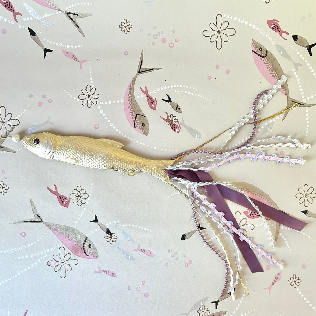 Magical Dresden Fish Ornament – Rose Mille