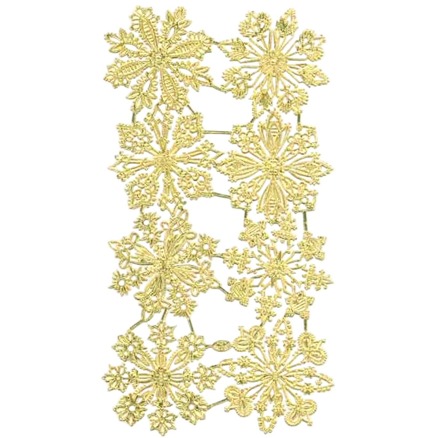Snowflake Rosette, Dresden Die-Cut – Rose Mille