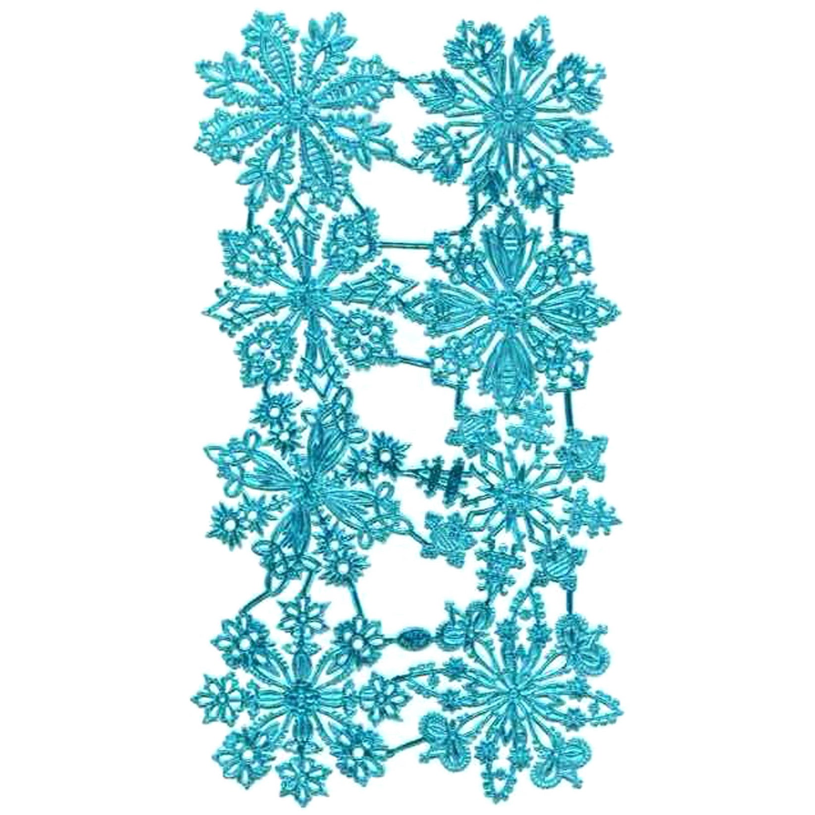 Snowflake Rosette, Dresden Die-Cut – Rose Mille