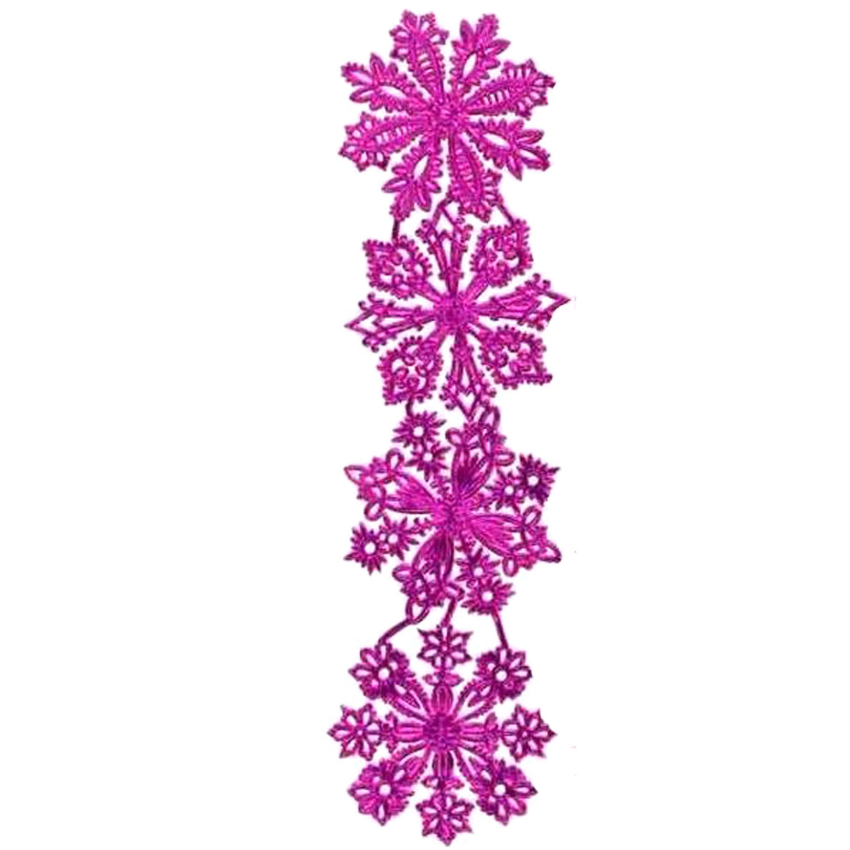 Snowflake Rosette, Dresden Die-Cut – Rose Mille