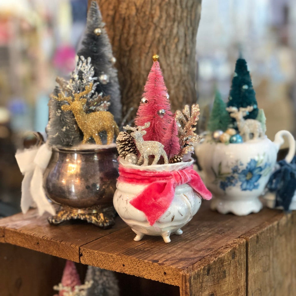Winter Scene TeaCup Diorama Workshop - December 6th 2025 – Rose Mille