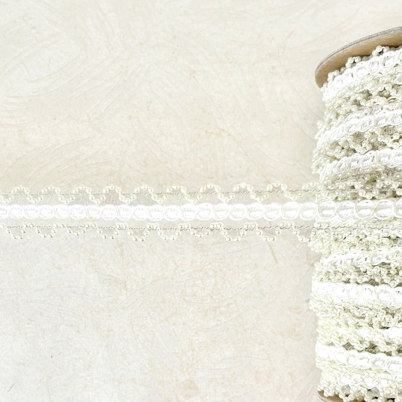 Beaded Scroll Braid - Vintage – Rose Mille