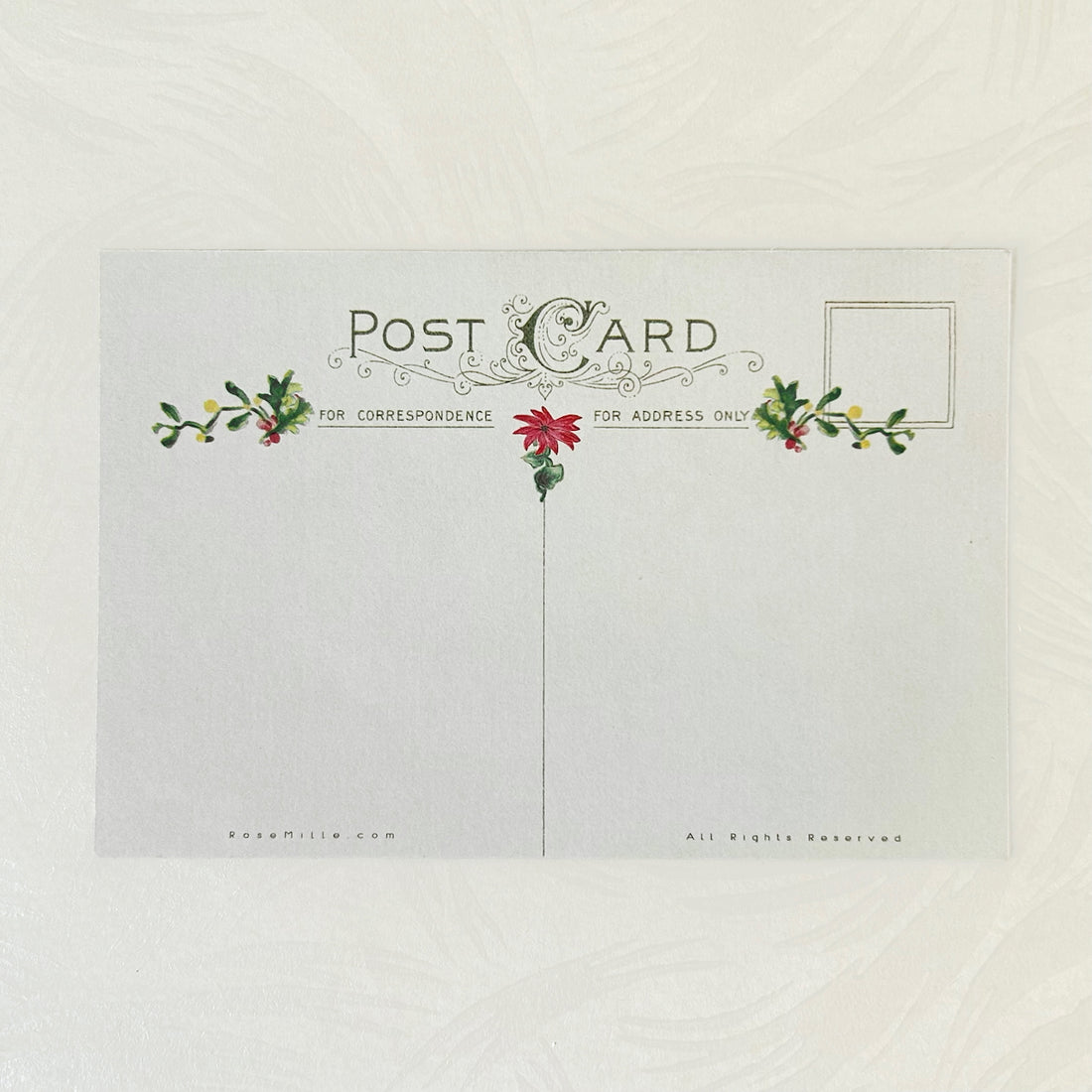 Peace on Earth Winter Angel- Layering PostCards – Rose Mille