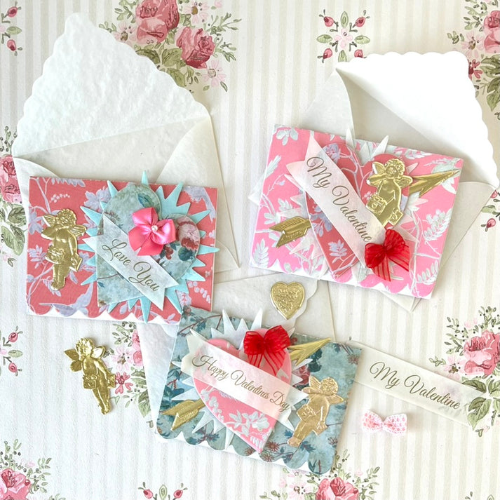 Mini Valentine Cards - Kit – Rose Mille