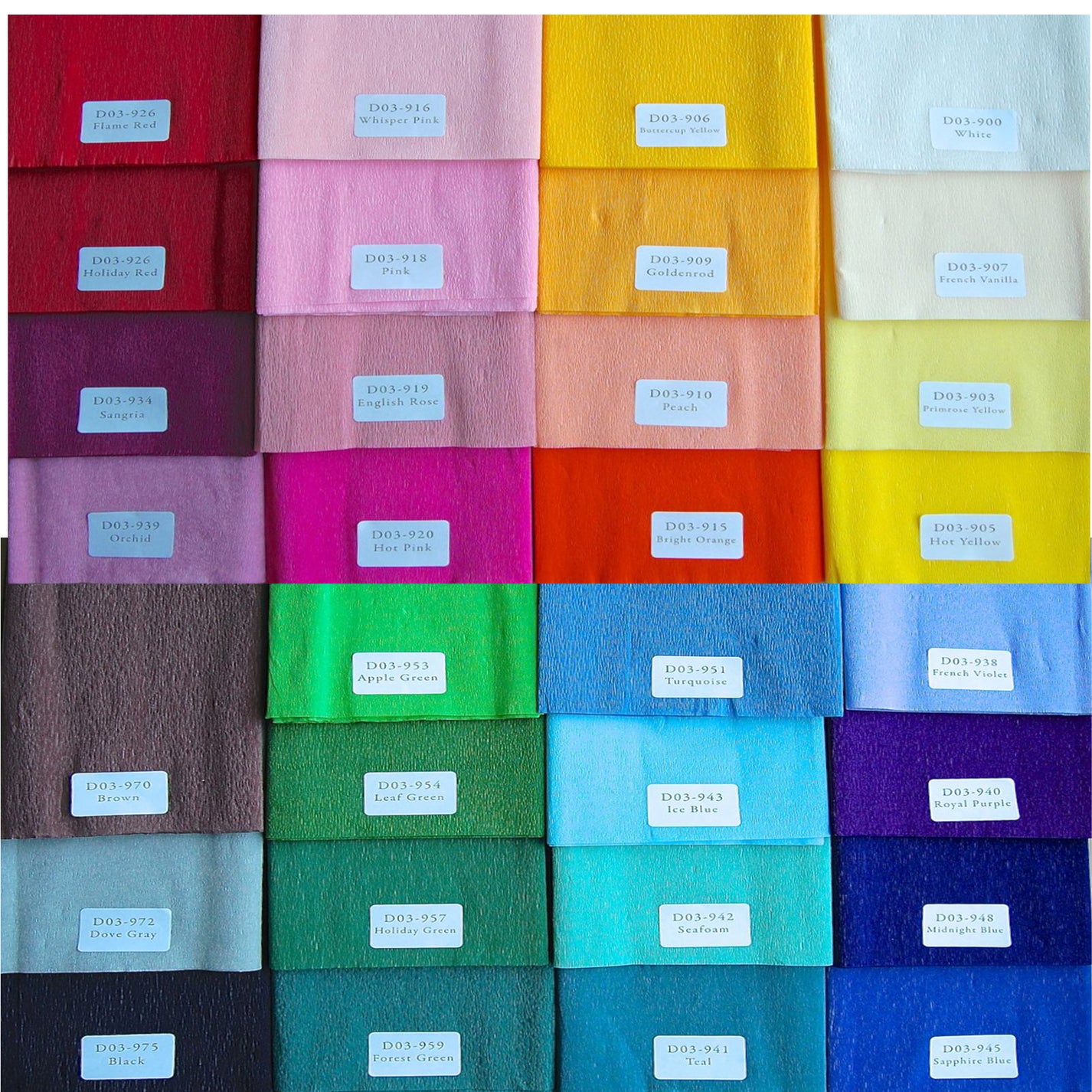 Dennison Fine Crepe Paper – Rose Mille