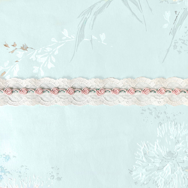 Floral Rococo Flat Lace - Multiple Colorways – Rose Mille