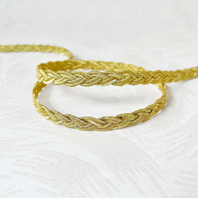 Metallic Gold Braid 3/8" – Rose Mille