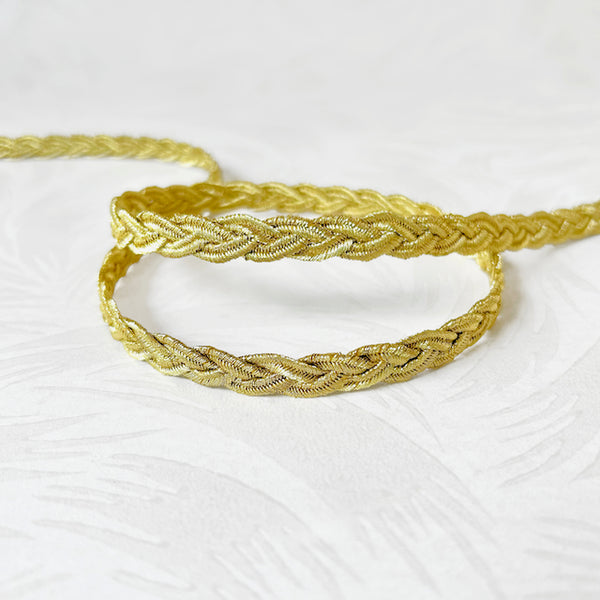 Metallic Gold Braid 3/8" – Rose Mille