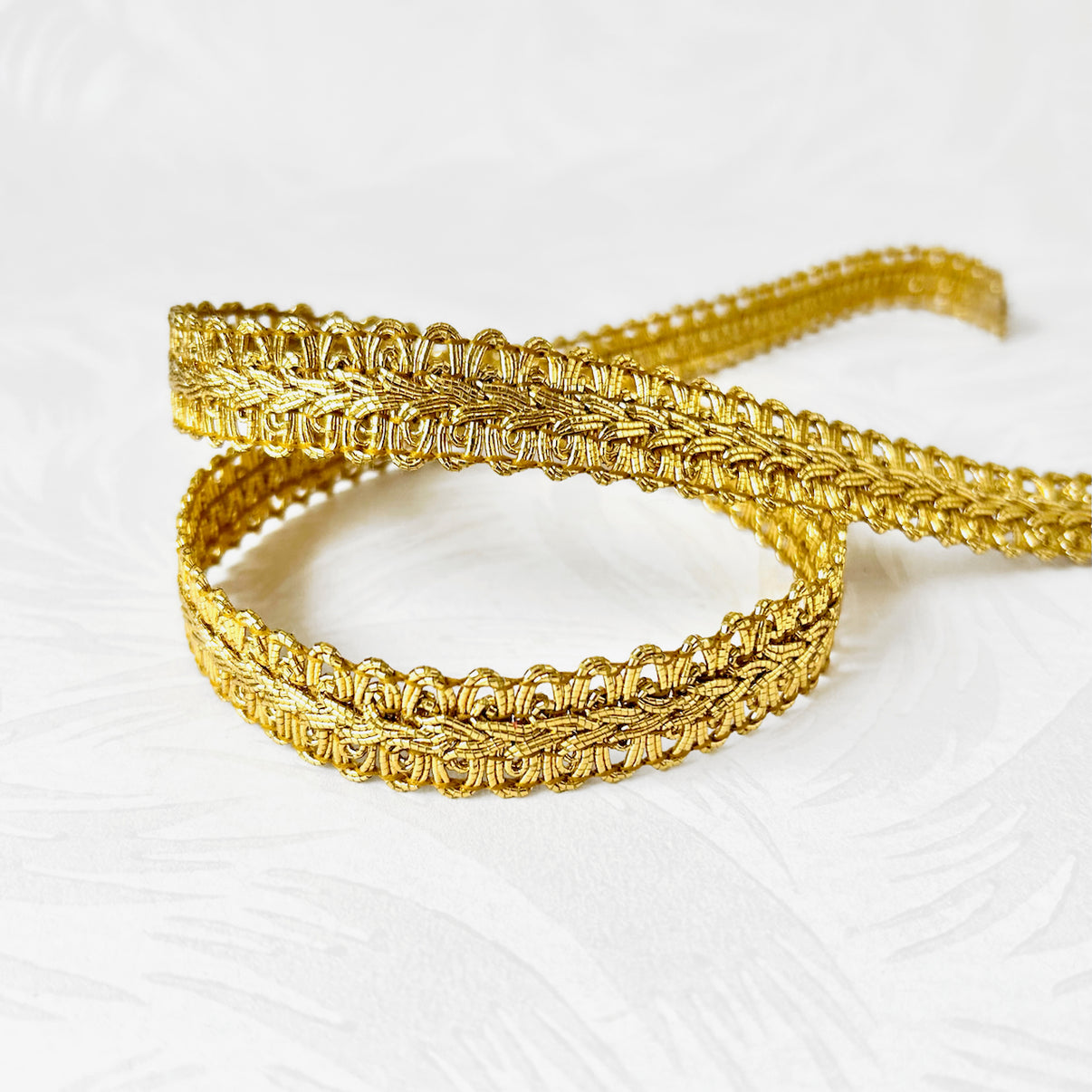 Metallic Gold Gimp Braid – Rose Mille