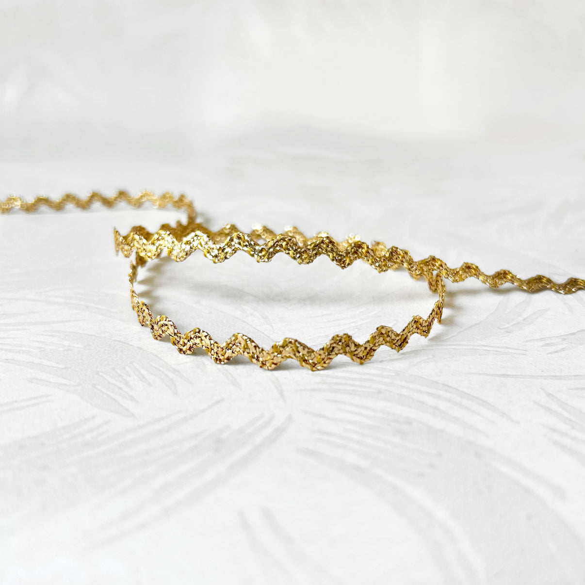 Metallic Rick Rack – Rose Mille