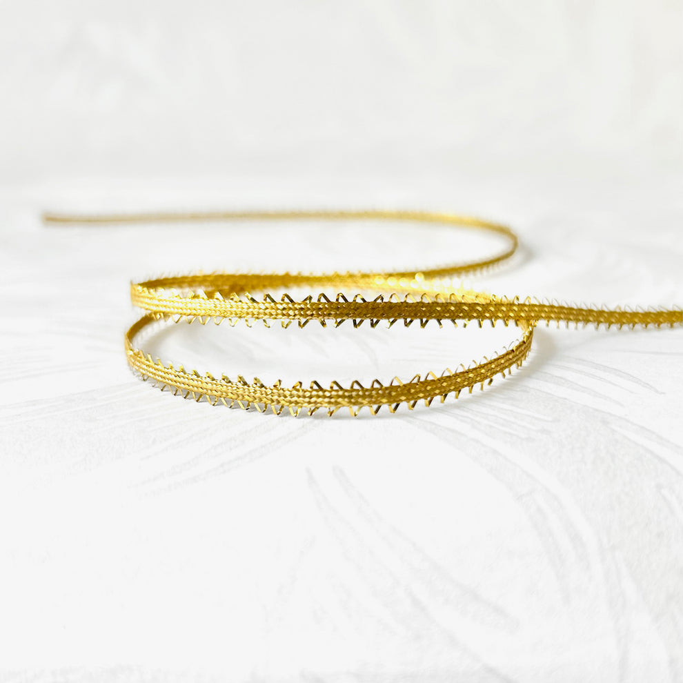 Metallic Picot Edge Braid - Multiple Sizes – Rose Mille