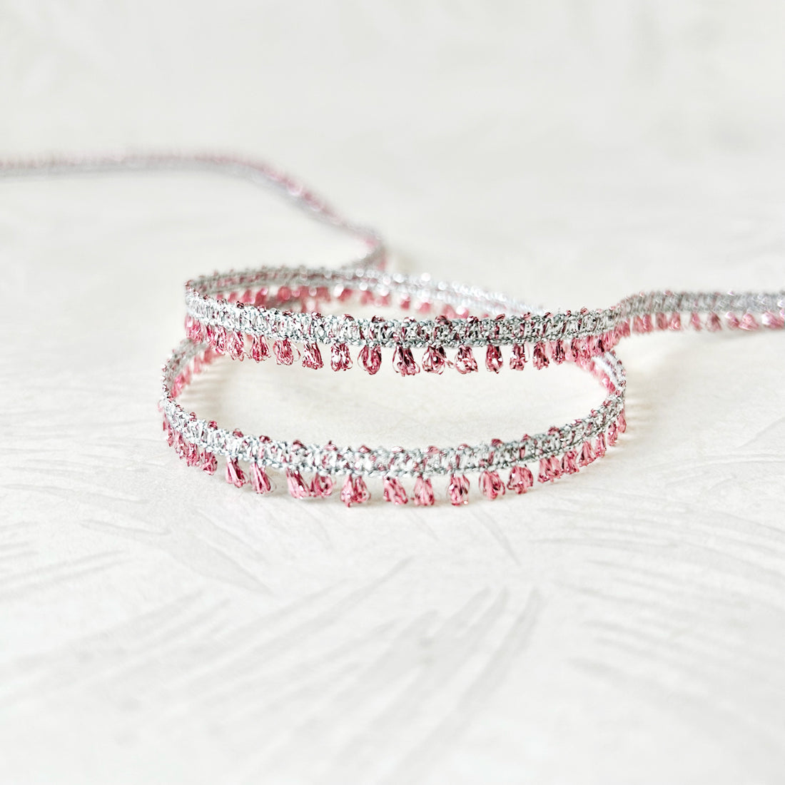 Metallic Picot Edge Trim – Rose Mille