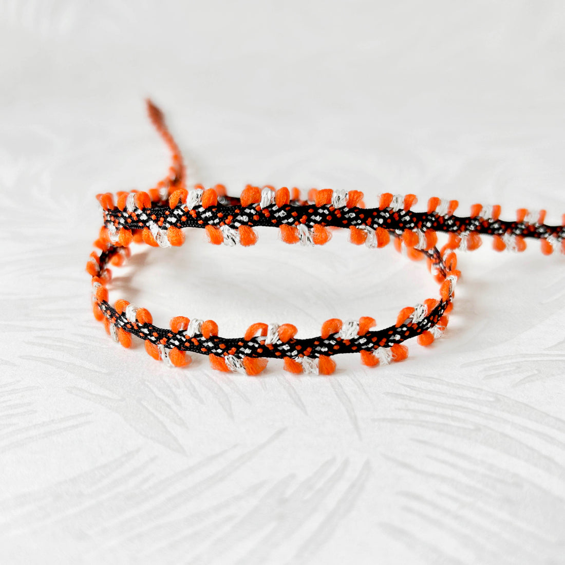 Metallic Triple Loop Edge Braid – Rose Mille