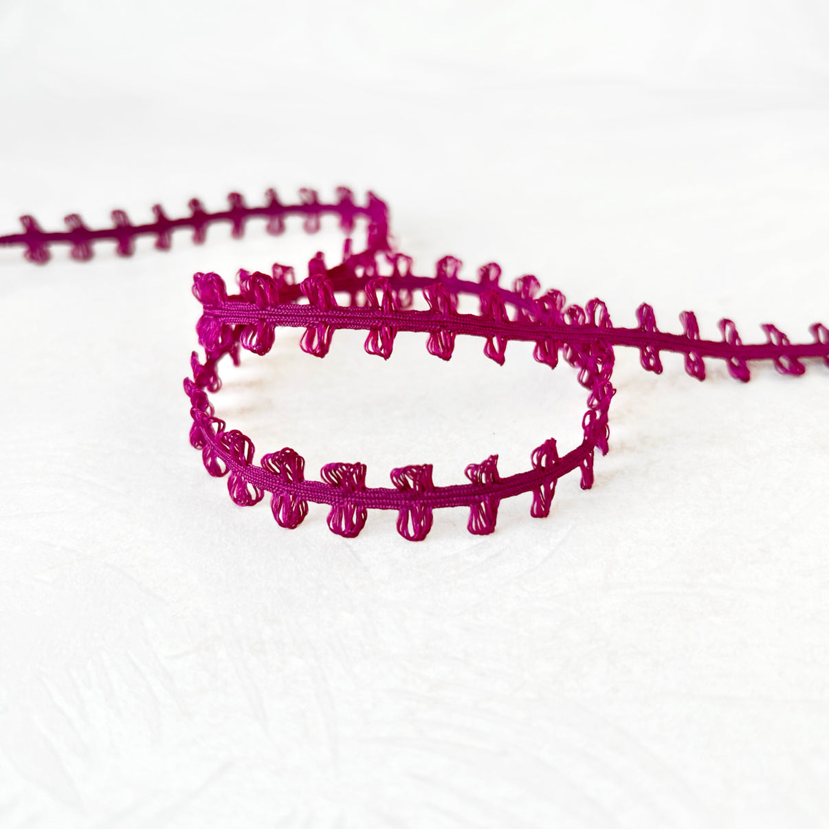 Picot Edge Loop Braid - Multiple Colors – Rose Mille