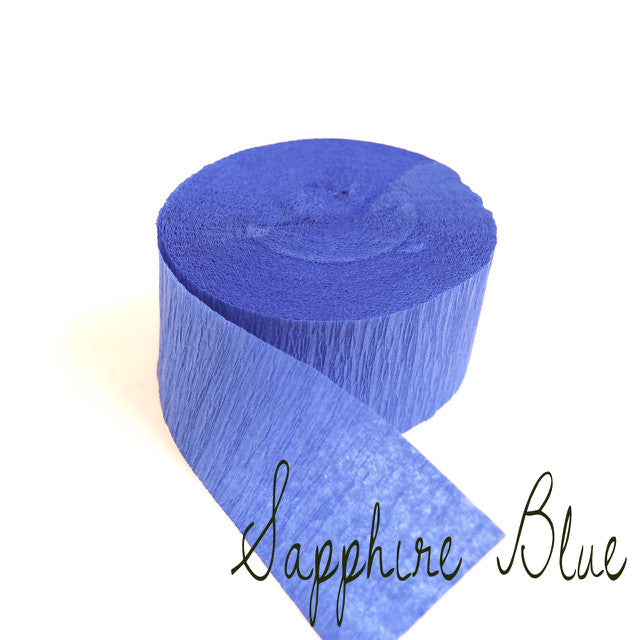 Crepe Paper Streamers (rolls) – Rose Mille