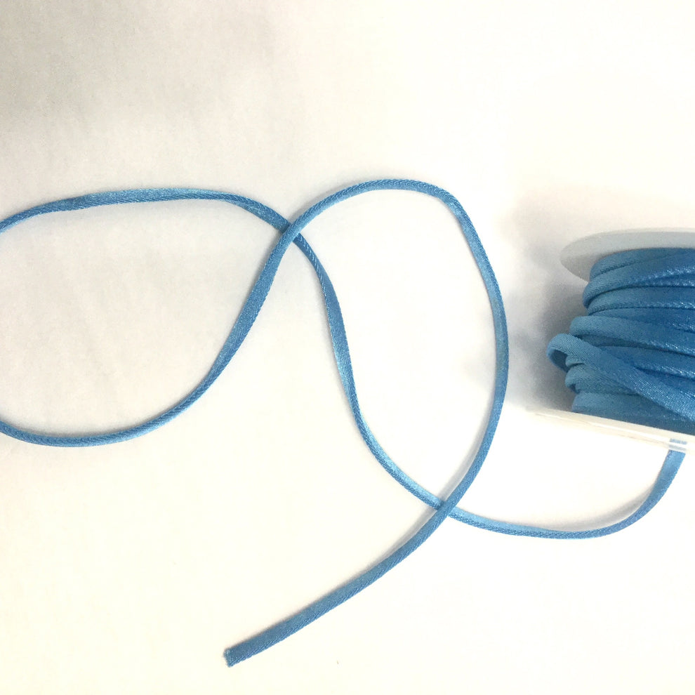 Satin Tubular Ribbon Cord – Rose Mille