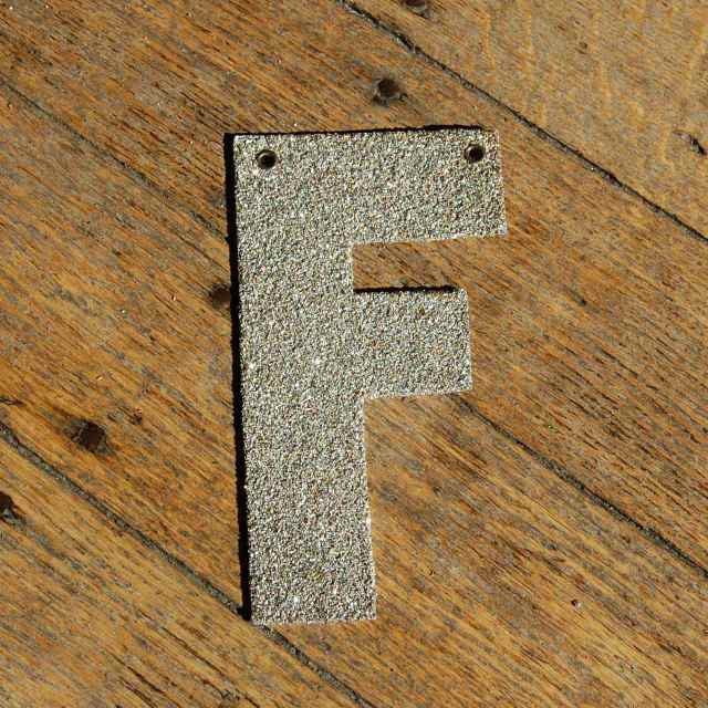 Glitter Letters – Rose Mille