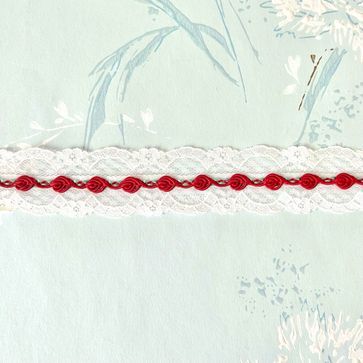 Floral Rococo Flat Lace - Multiple Colorways – Rose Mille