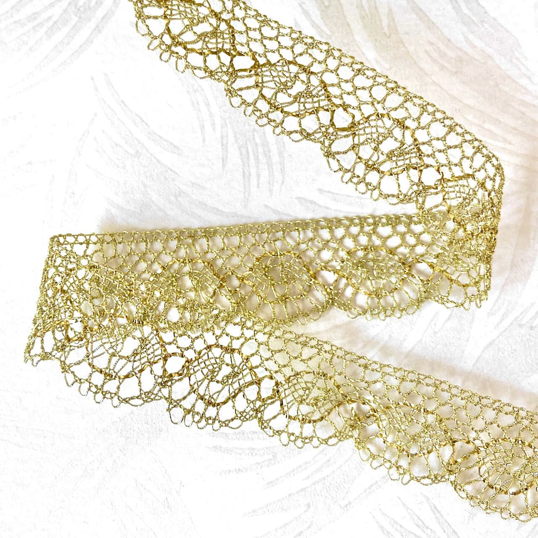 Metallic Gold Lace – Rose Mille