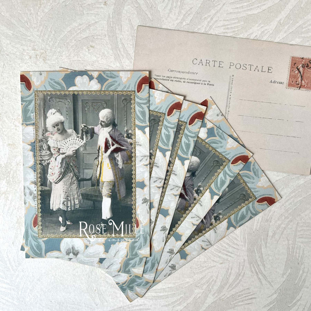 French Post Cards – Rose Mille