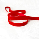 Red Velvet Ribbon - Japan - Multiple Widths – Rose Mille
